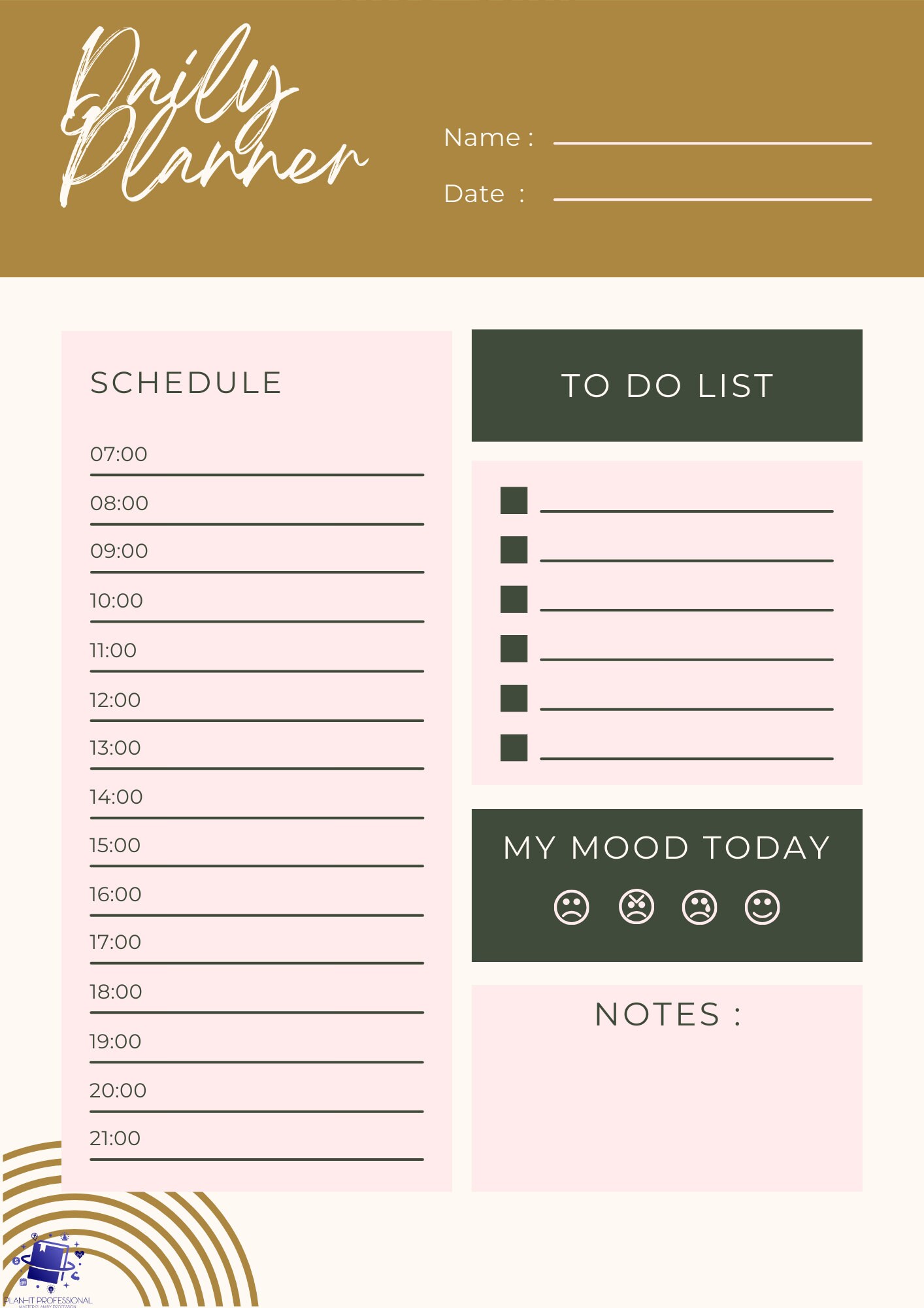 PRINTABLE ADHD Alignment Planner 2024 Anxiety, Declutter, Planner ...