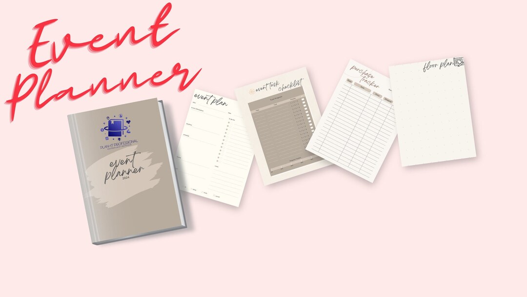 PRINTABLE Event Planner, Special Events, Planner for Event ...