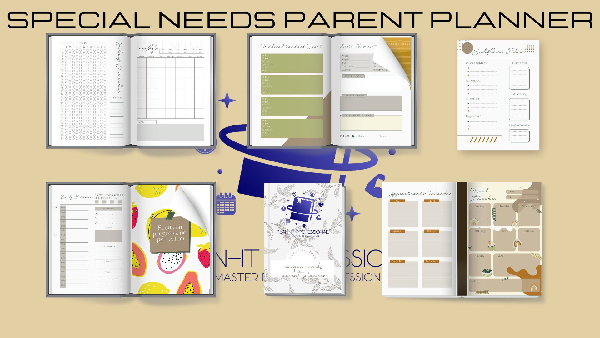PRINTABLE Special Needs Parent Planner/journal, Special Needs Mom ...