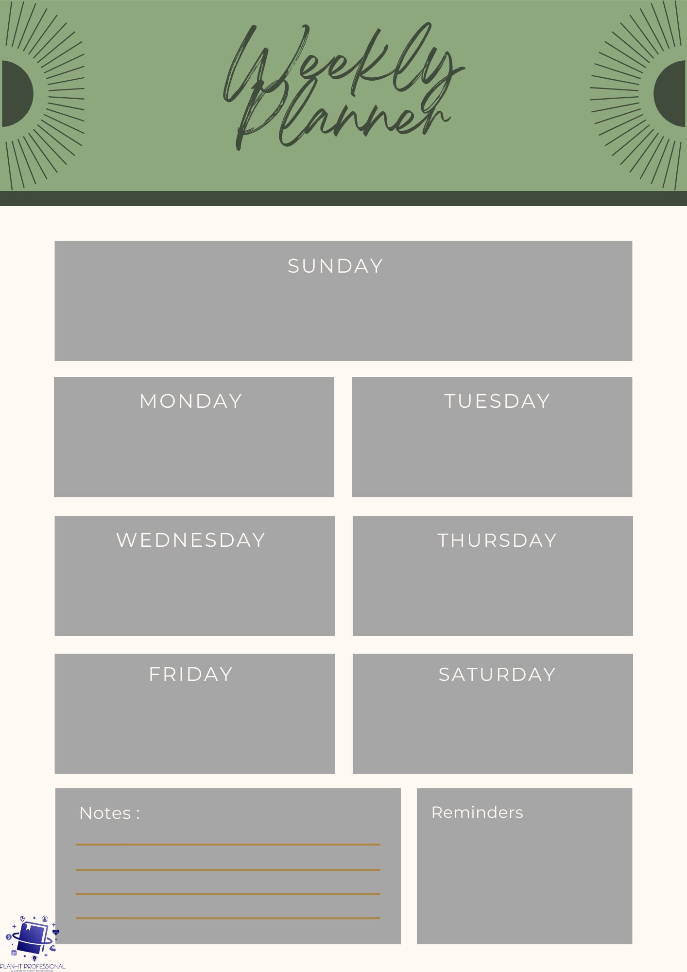 PRINTABLE ADHD Alignment Planner 2024 Anxiety, Declutter, Planner ...