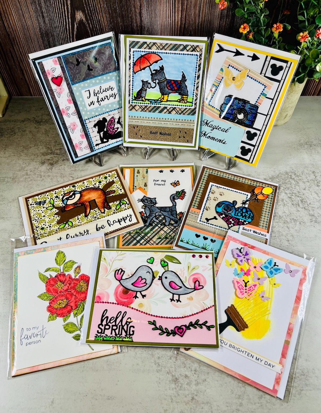 All Occasion Cards, 4x6 With Envelope, Handmade - Etsy