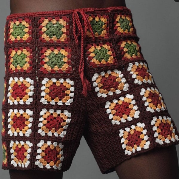 Granny Square Shorts - Etsy