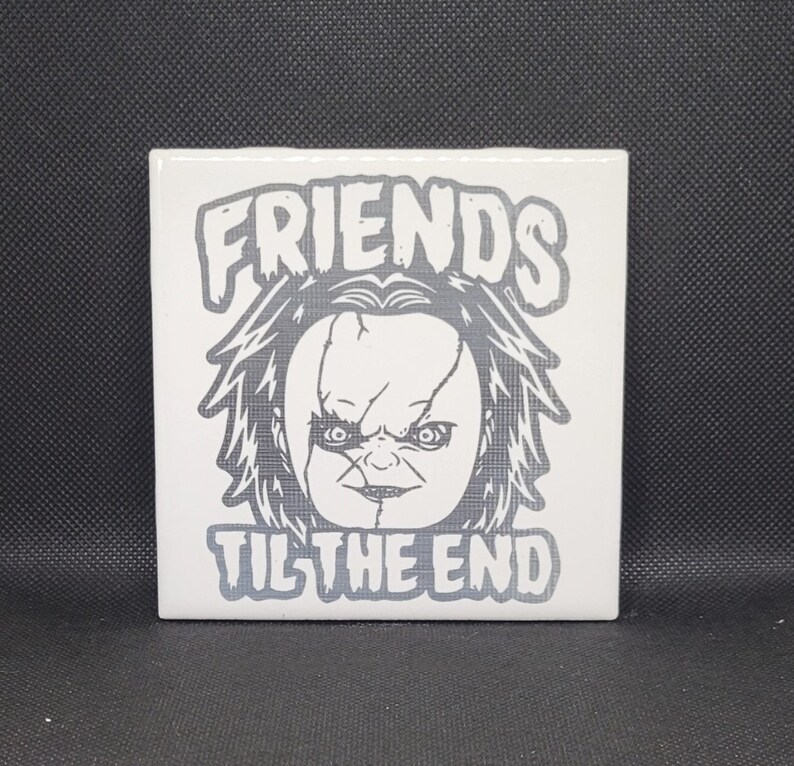 Chucky Ceramic Tile Coaster - Etsy