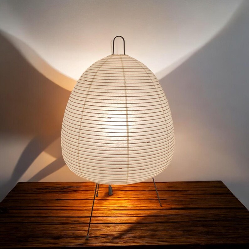 Noguchi Lamp Akari Lamp Japanese LED Lights Japanese Decor Night Lights ...