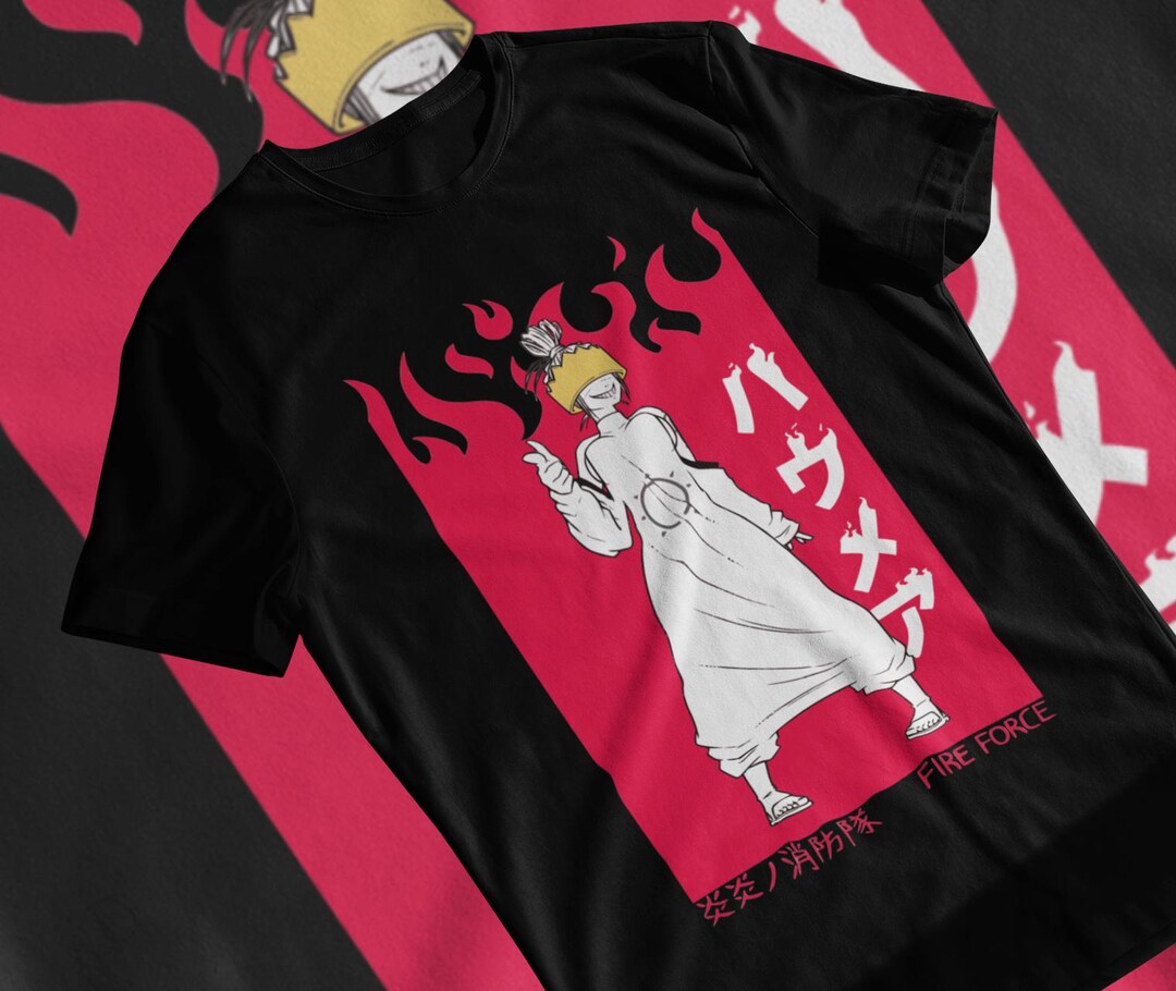 Fire Force Shirt, Manga Shirt, Haumea Fire Force Shirt Gift, Fire Force ...