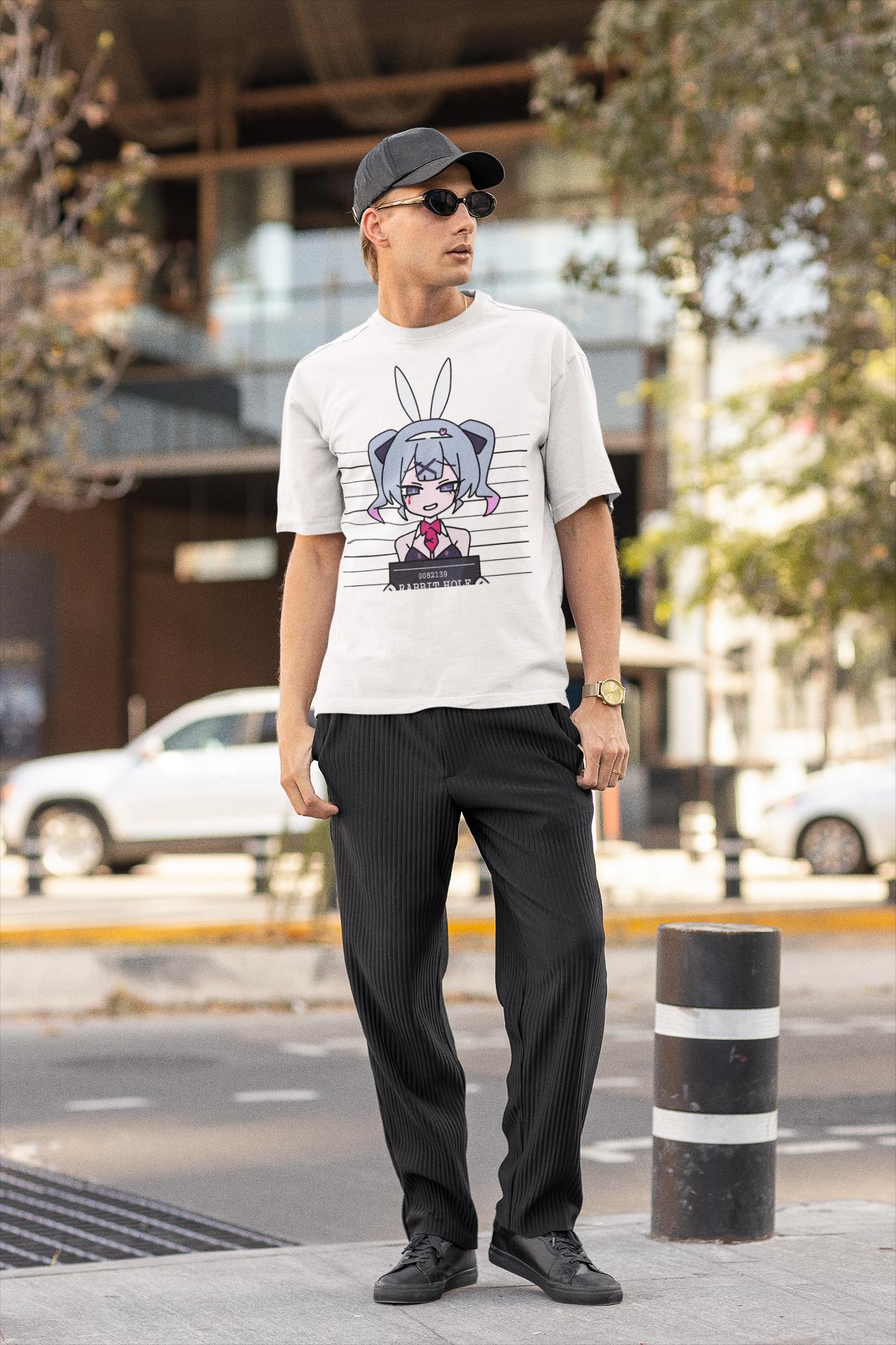 Anime Tshirt Miku Rabbit Hole, Anime Girl Shirt, Anime Waifu Shirt ...