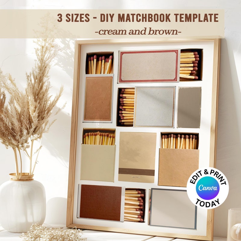 Blank Match Box - Etsy