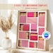 Pink Matchbook Template Blank Matchbox Art Canva Template Match Box ...