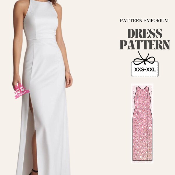 Prom Dress Pattern - Etsy