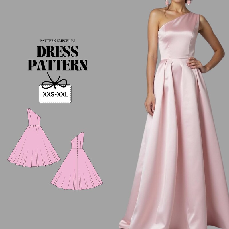 Prom Dress Pattern - Etsy