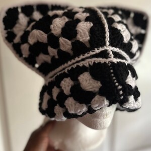 Crochet Granny Square Cat Hat - Etsy