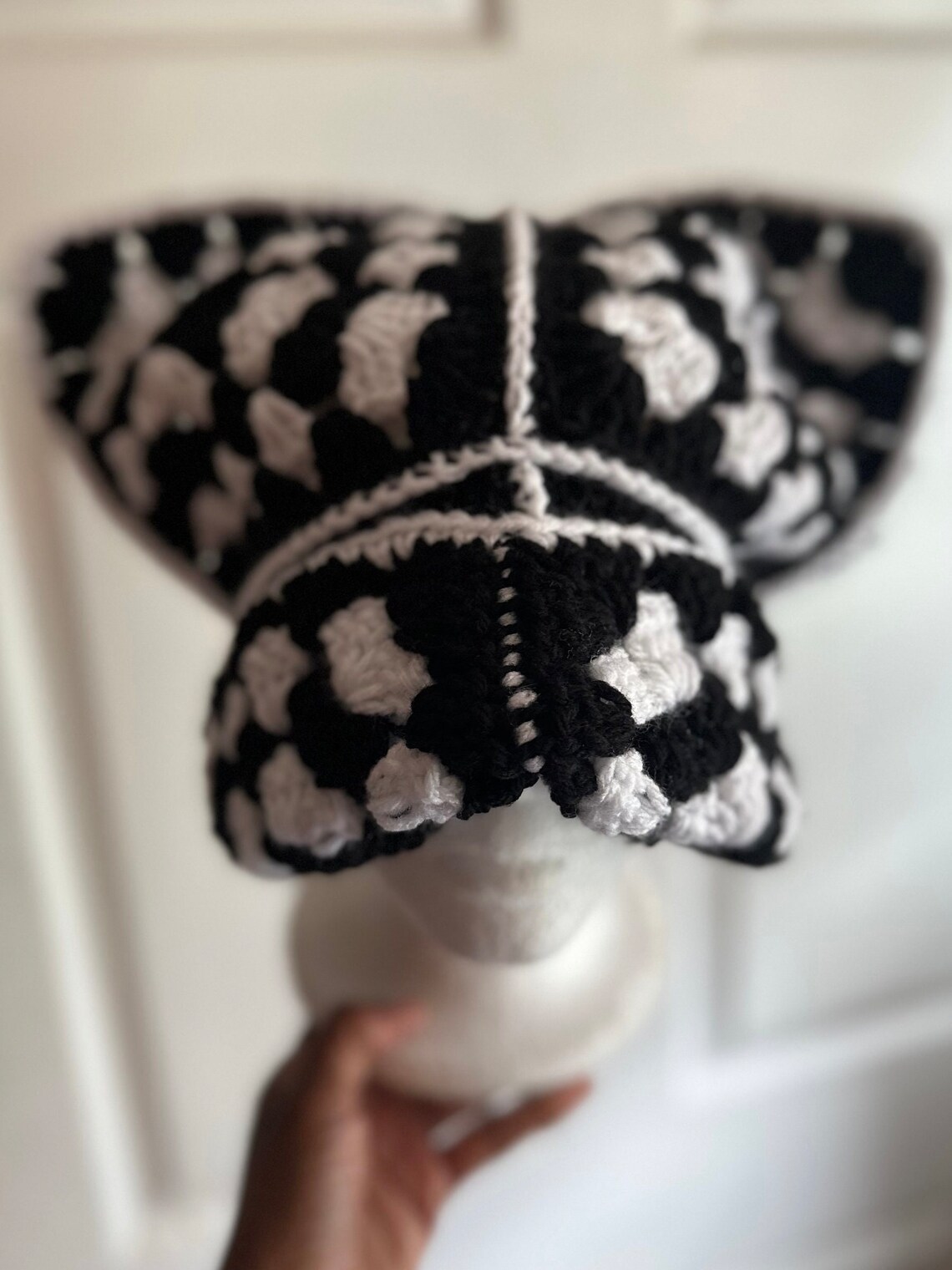 Crochet Granny Square Cat Hat - Etsy