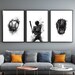 Personalized Baseball Prints Set: Black & White Sports Decor (digital ...
