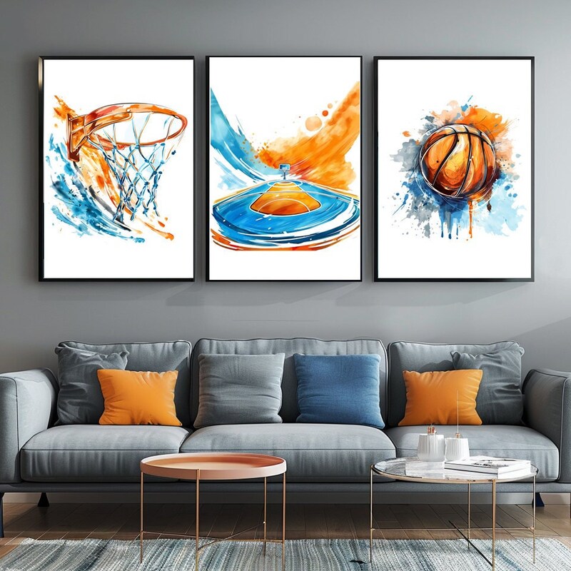 Basketball Wall Art - Etsy