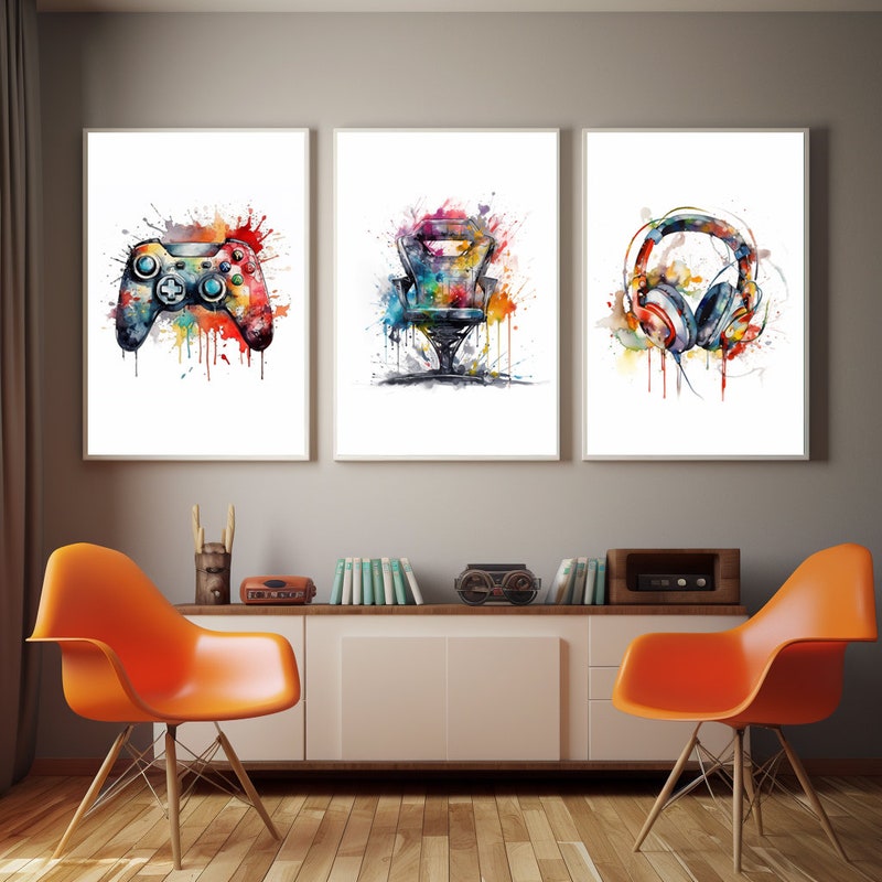 Gaming Prints - Etsy