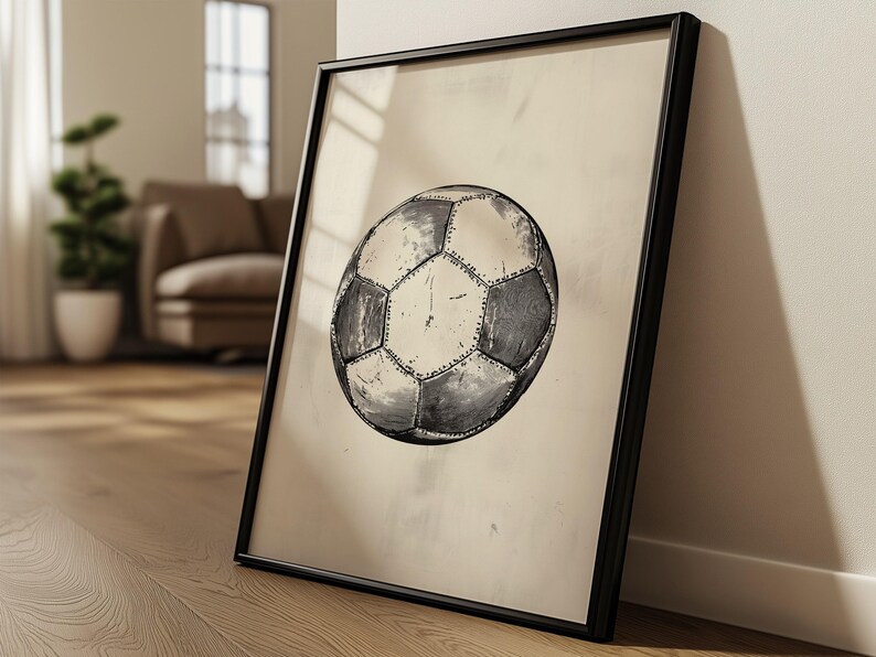 Personalized Soccer Wall Art Set, Custom Name Number Jersey Print ...