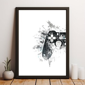 Gaming Prints, Set of 2 Gaming Prints, Gaming Room Decor, Gaming Poster ...
