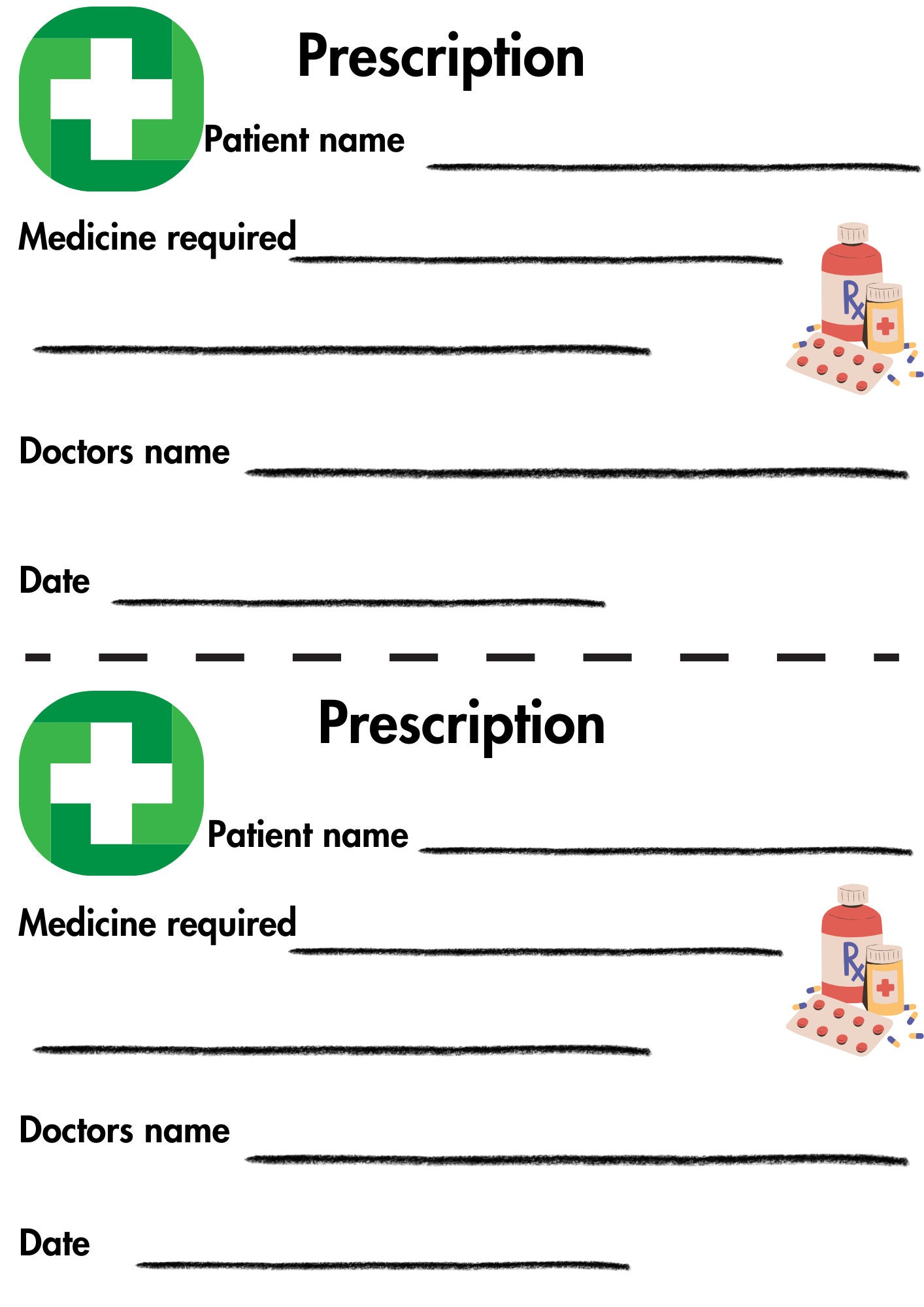 Doctors Pretend Play/dramatic Play/role Play Digital File, Printable ...
