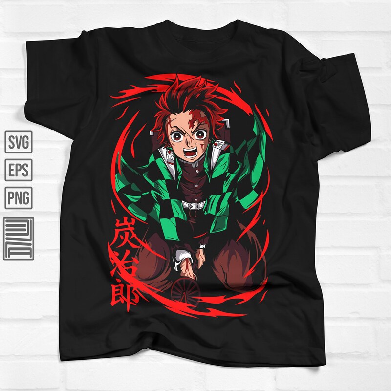 Demon slayer vector - Etsy México