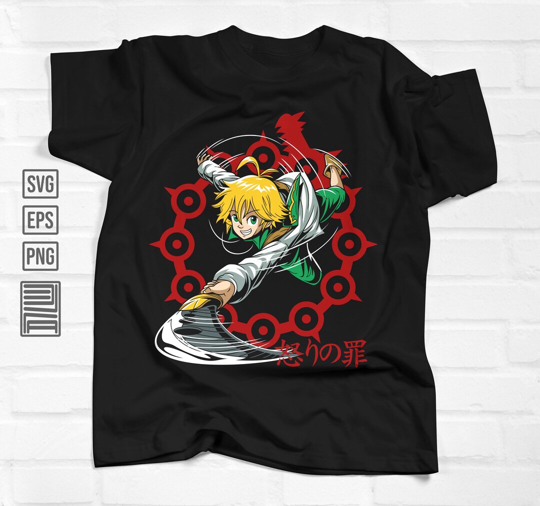 New Anime Vector, Ready for Print, Cricut, Sublimation and DTF Transfer ...