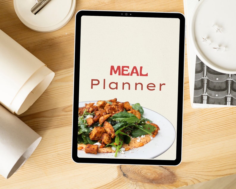Printable Meal Planner Template, Weekly Food Diary, Meal Tracker, Food ...