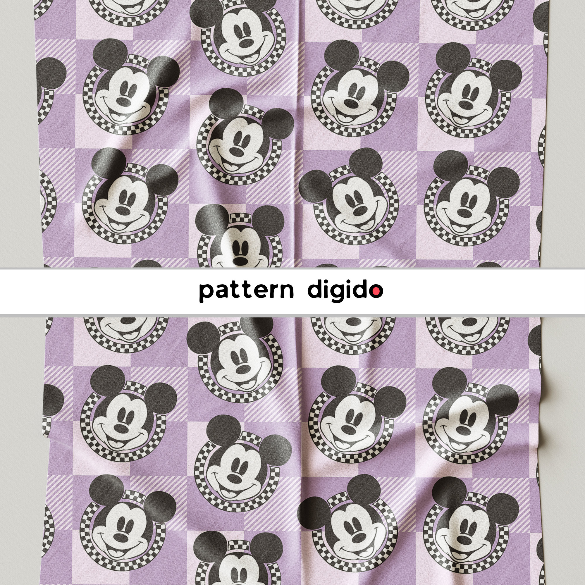 Mickey Mouse Seamless Repeat Pattern, Mickey Pattern, Mickey Digital ...