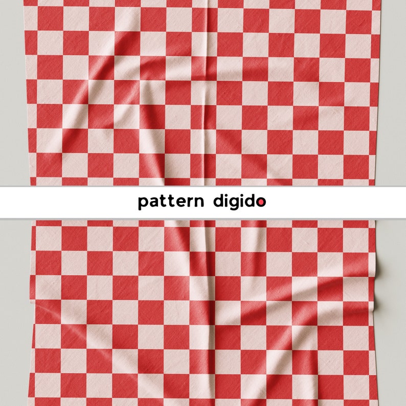 Pink and Red Checkered Seamless Pattern, Valentines Day Pattern ...