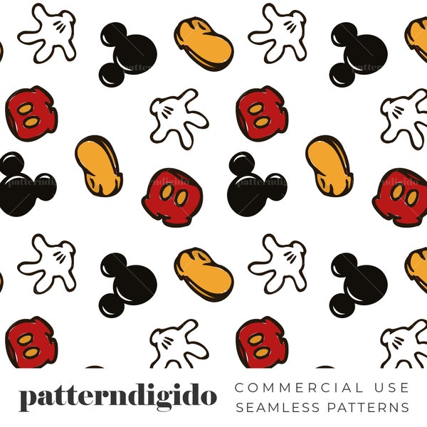 Mickey Pattern - Etsy