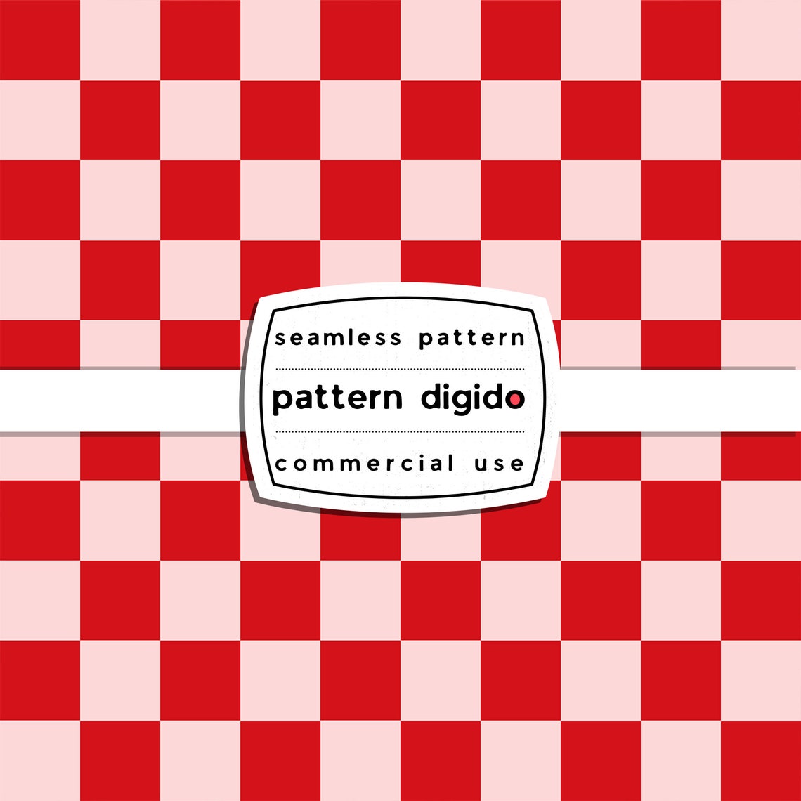 Pink and Red Checkered Seamless Pattern, Valentines Day Pattern ...
