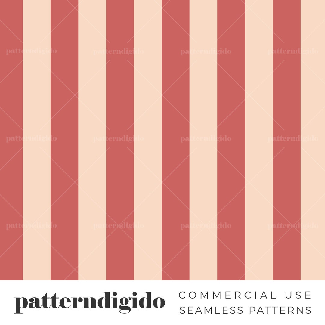 Pastel Red and Light Peach Stripes Seamless Repeat Pattern File, Indian ...