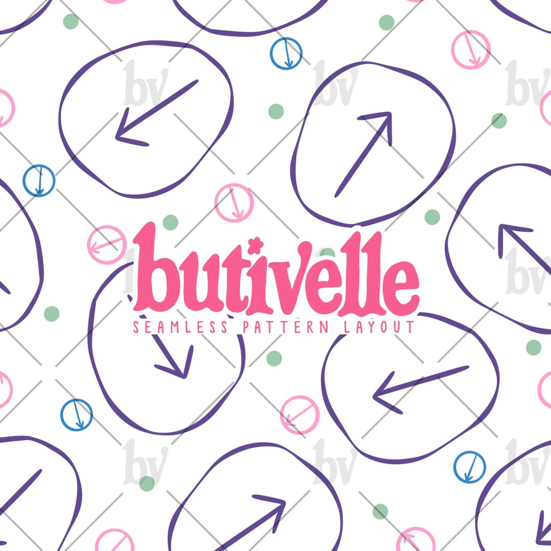 PL-1 Create Your Own Seamless Pattern, Procreate File, DIY, PNG ...