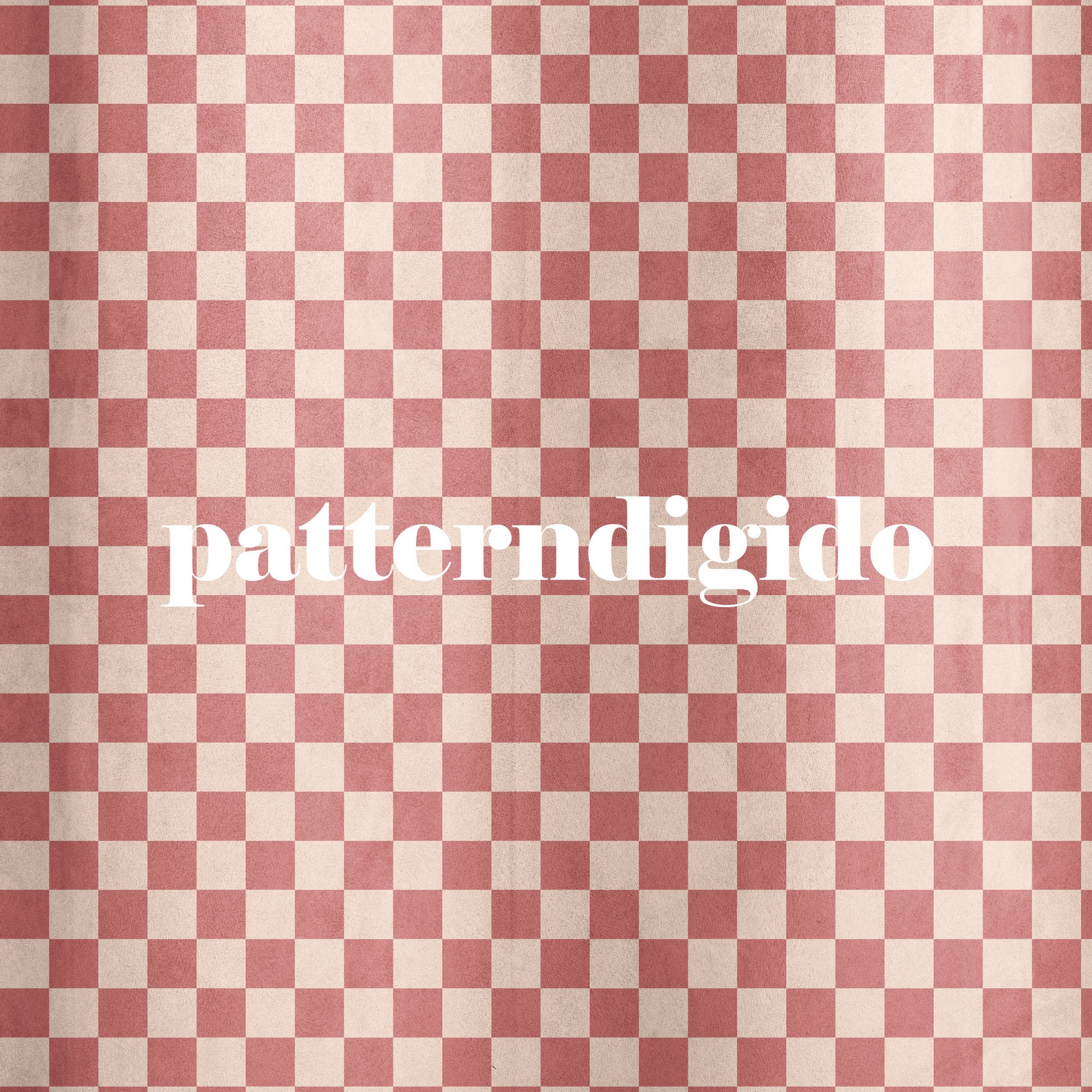 Indian Red Checkered Seamless Pattern, Brown Boho Pattern, Checkerboard ...