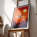 Travel Wall Art, Plane Flying Illustration Artwork, Digital Art ...