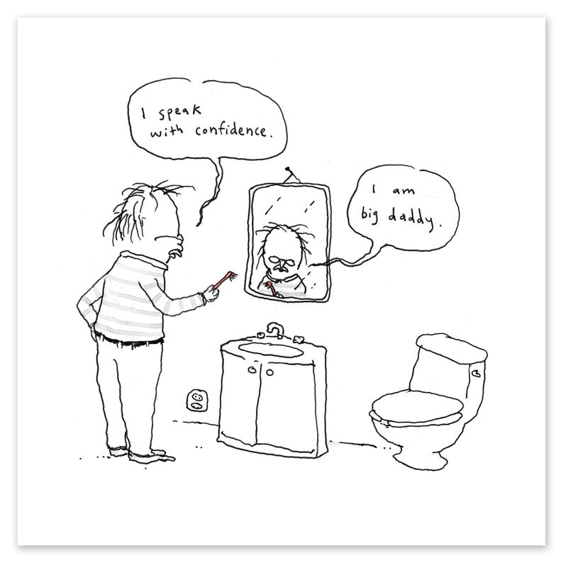 Big Daddy Authentic Josh Mecouch Pants Art Print Signed - Etsy