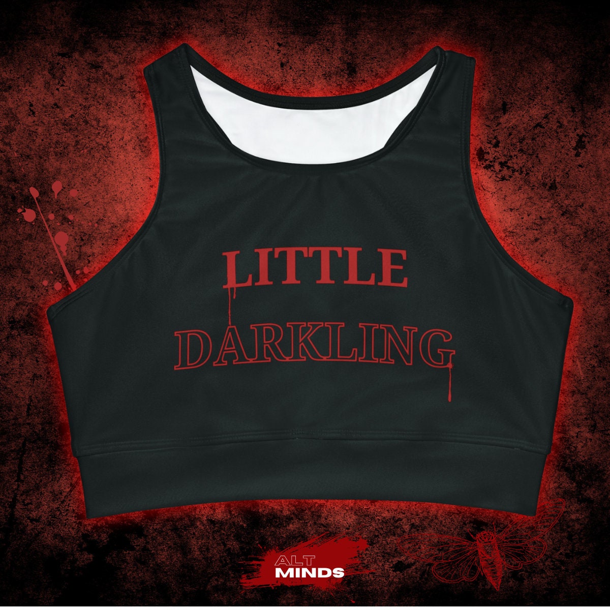 Goth Swimsuit gothic Swimwear little Darkling alternative Swimsuit emo ...