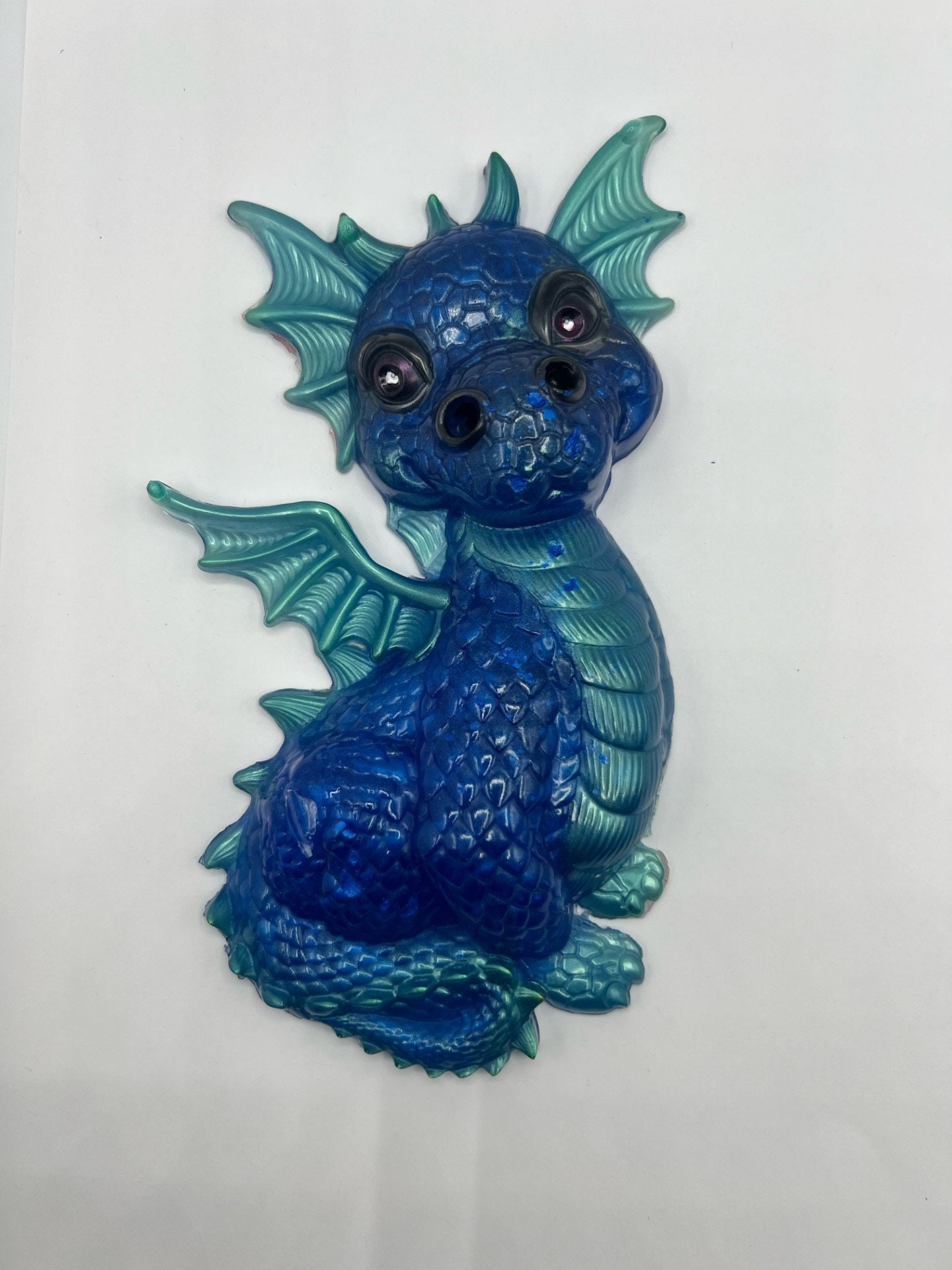 Resin Dragon, Resin Dragon Figurine, Home Decor, Fairy Garden Dragon ...