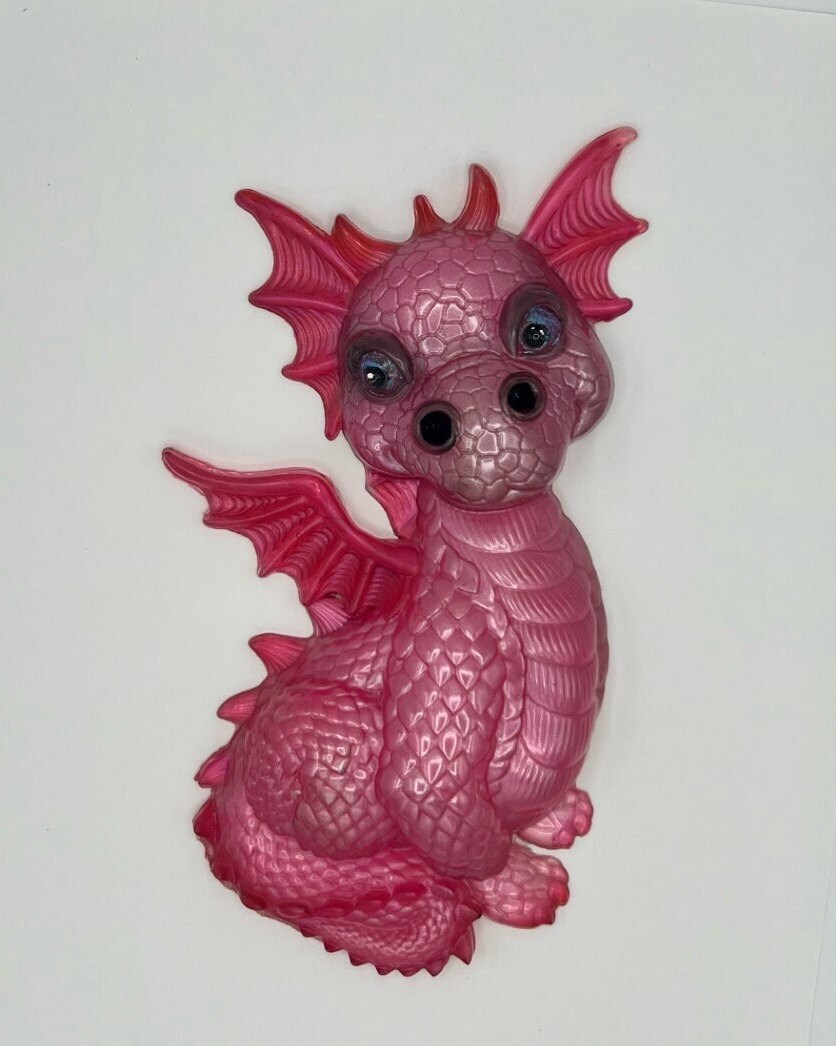 Resin Dragon, Resin Dragon Figurine, Home Decor, Fairy Garden Dragon ...