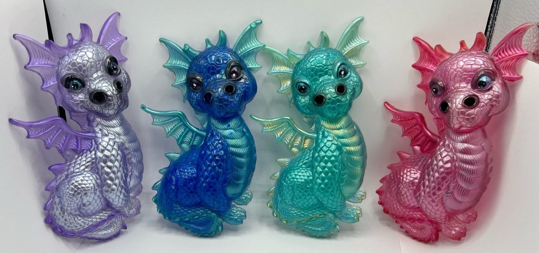 Resin Dragon, Resin Dragon Figurine, Home Decor, Fairy Garden Dragon ...