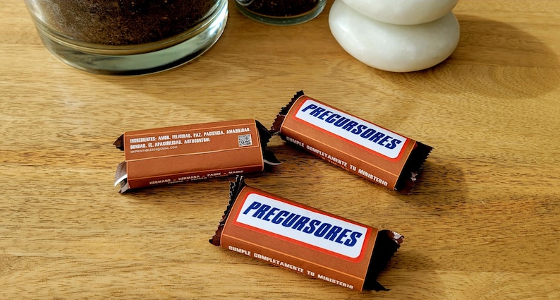 JW Pioneer Gift: Mini Chocolate Wrapper (digital Download) - Etsy