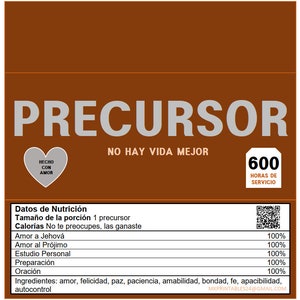 JW Regalo Para Precursores - JW Pioneer Appreciation Gift - Chocolate ...