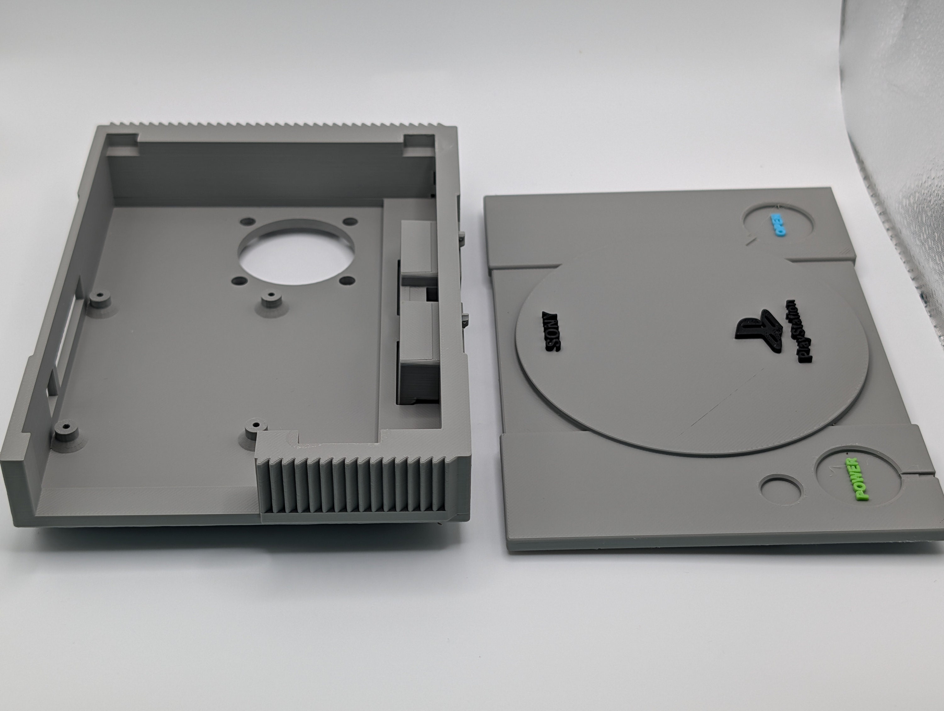 3D Printed Playstation 1 Case for Raspberry Pi 4/5 Retro Gaming ...