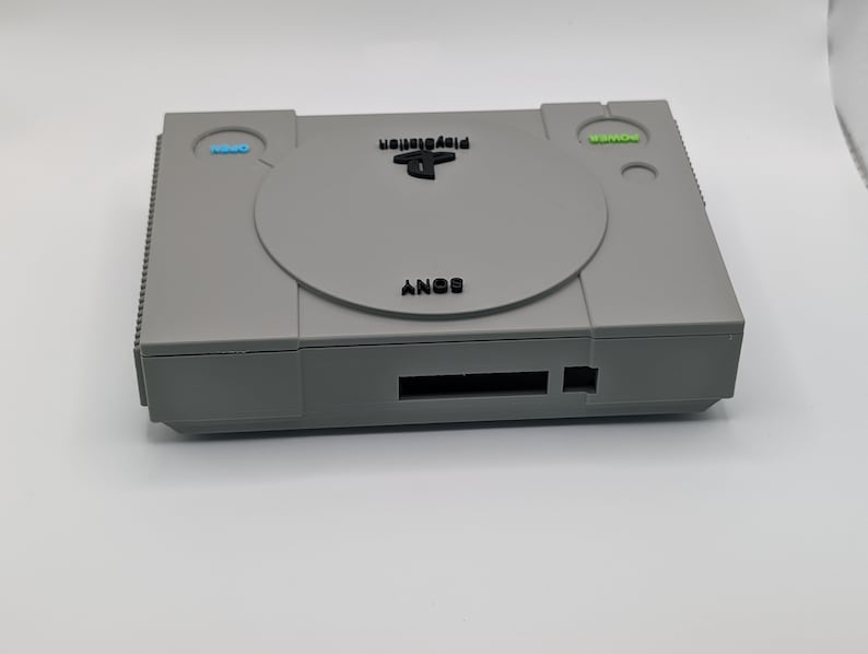 3D Printed Playstation 1 Case for Raspberry Pi 4/5 Retro Gaming ...
