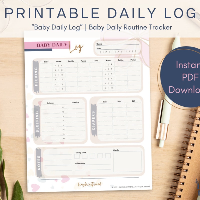 Baby Schedule - Etsy