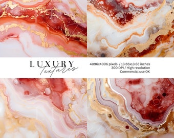 Black Digital Paper, Black and Gold, Gold Glam Paper, Alcohol Ink ...