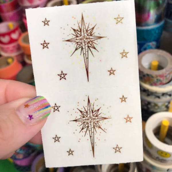 Star of Bethlehem Stickers - Etsy
