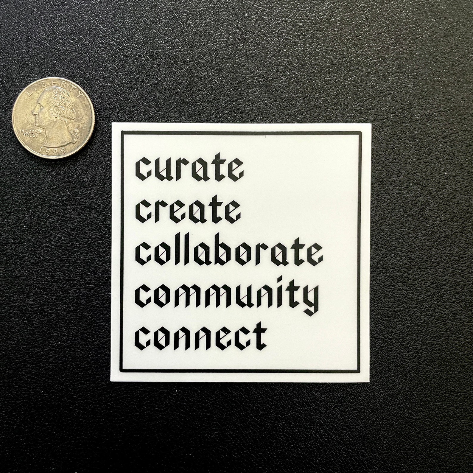Create Community Sticker - Etsy