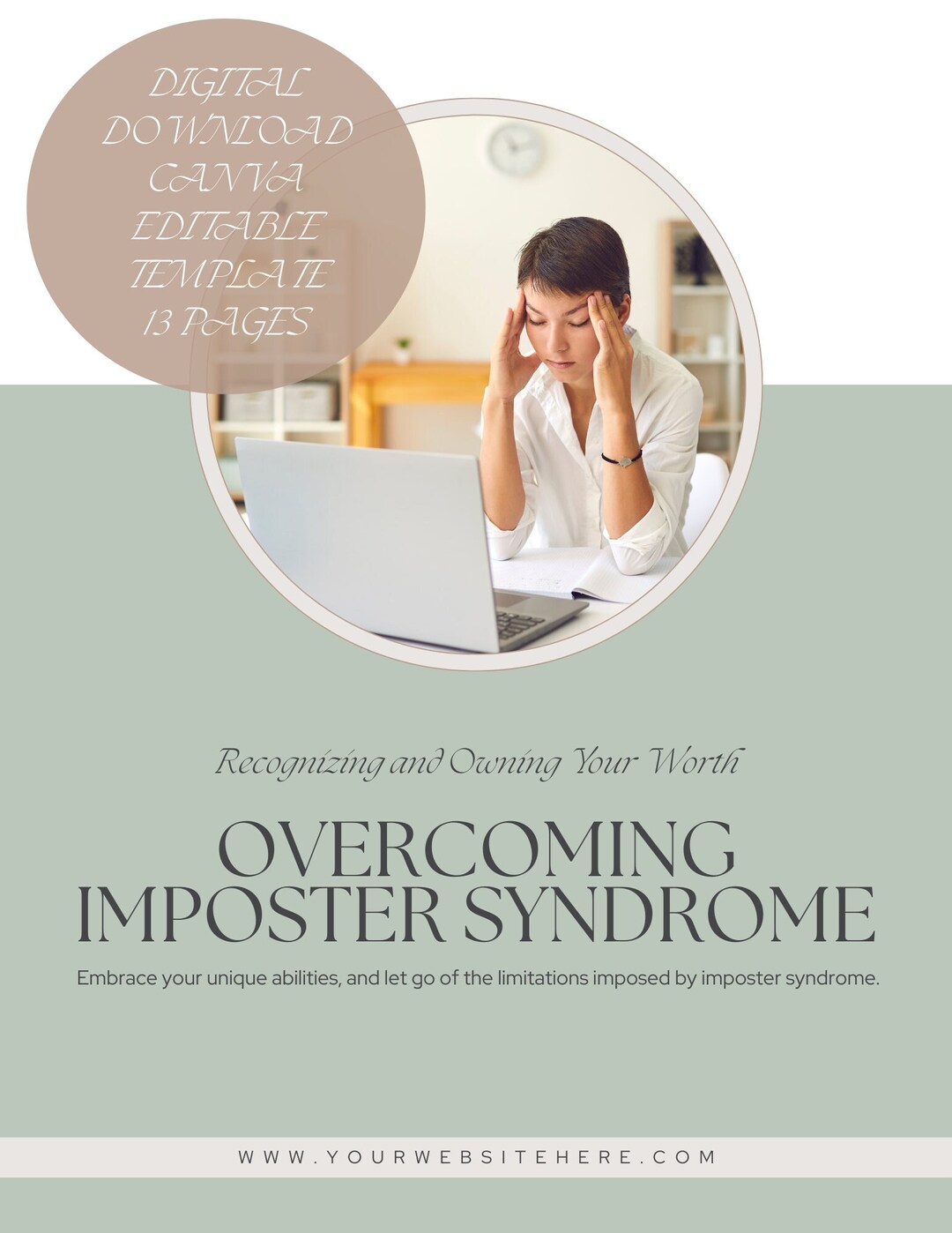 Imposter Syndrome Booklet Self-awareness Booklet Self-care Printable ...