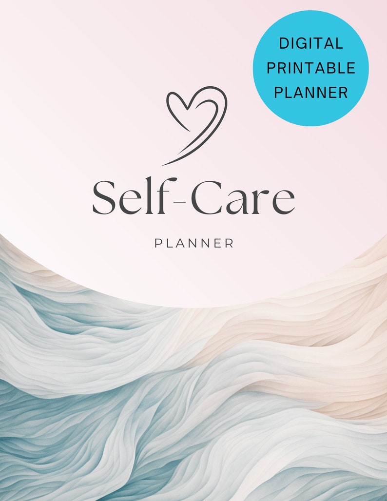 Self-care Planner Printable: Wellness Journal, Self-love Guide (PDF) - Etsy