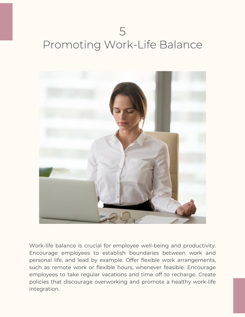 Workplace Wellness Editable Ebook: Corporate Health (canva Template) - Etsy