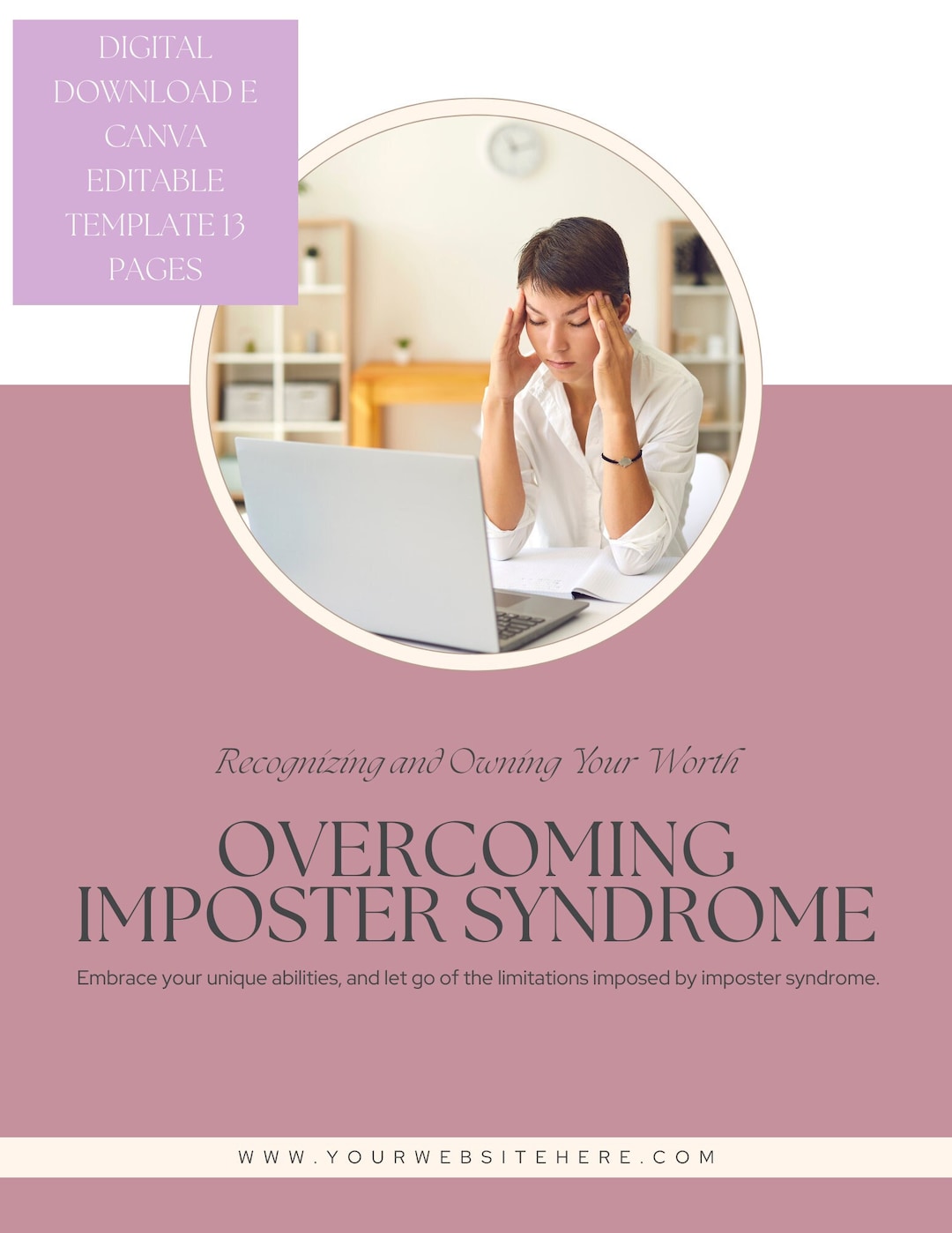 Imposter Syndrome Booklet Self-awareness Booklet Self-care Printable ...